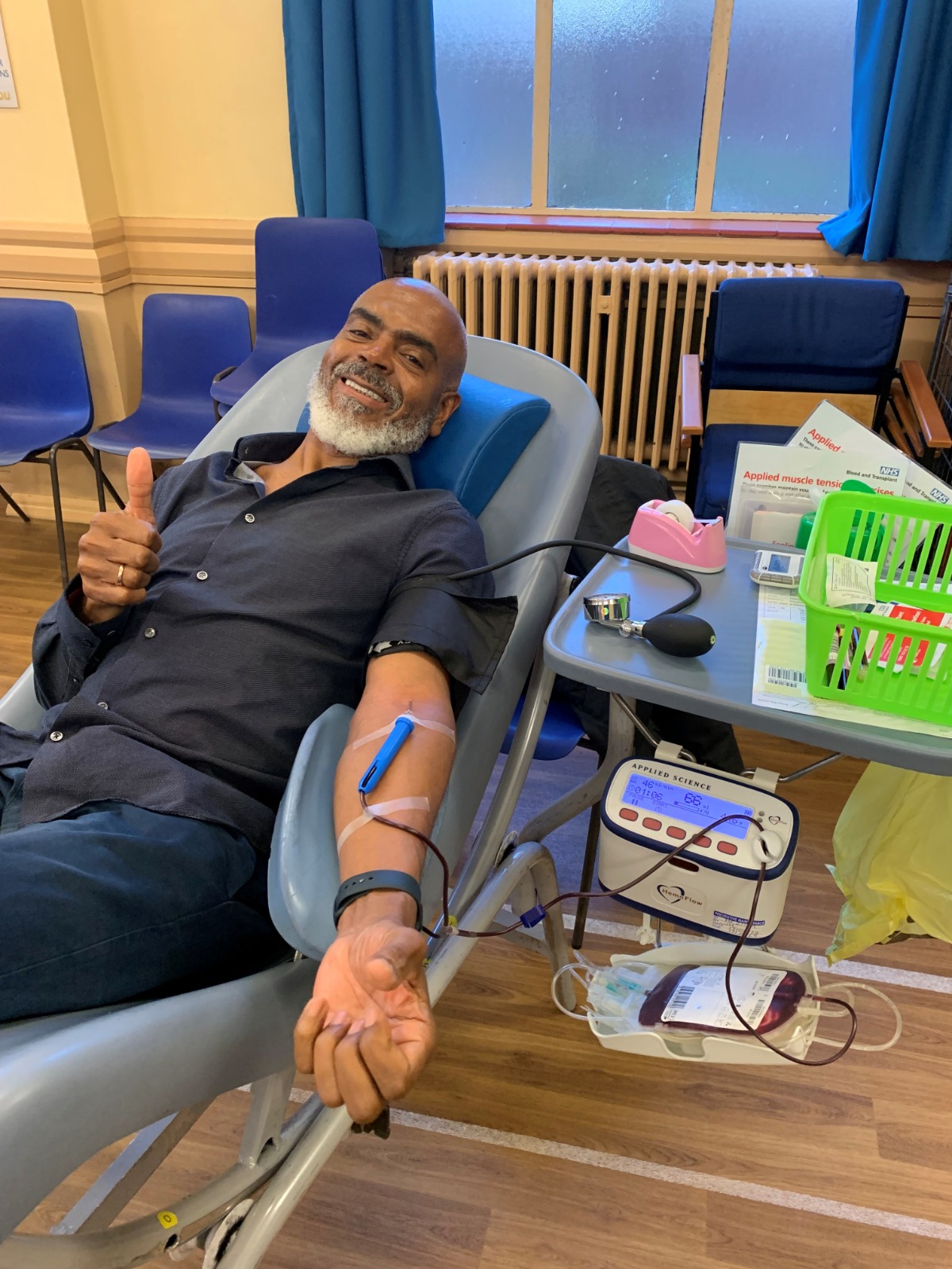 Orin’s 60th blood donation - ACLT